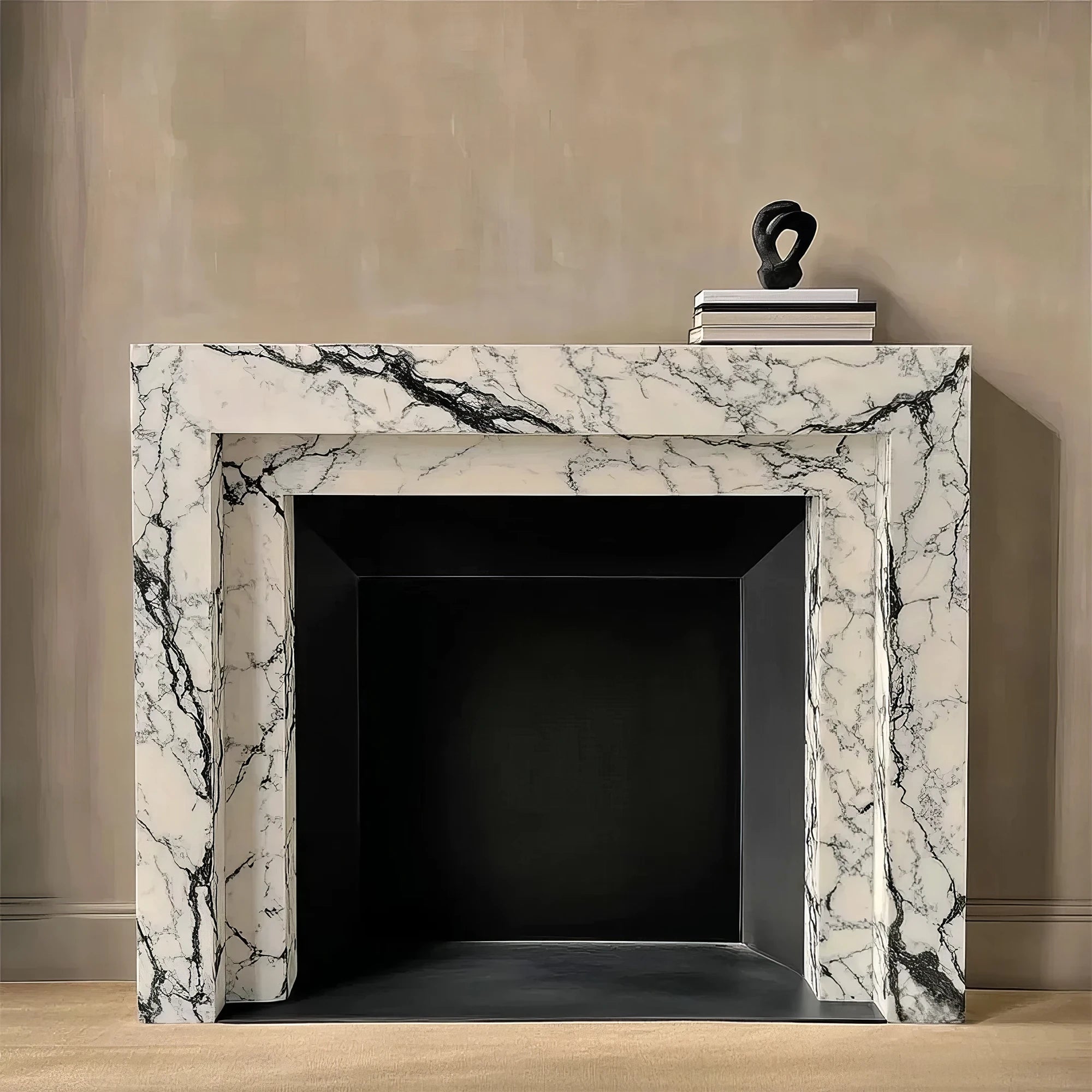 Modern Marble Fireplace Mantel - ONS Marble – ONS Marble Sink