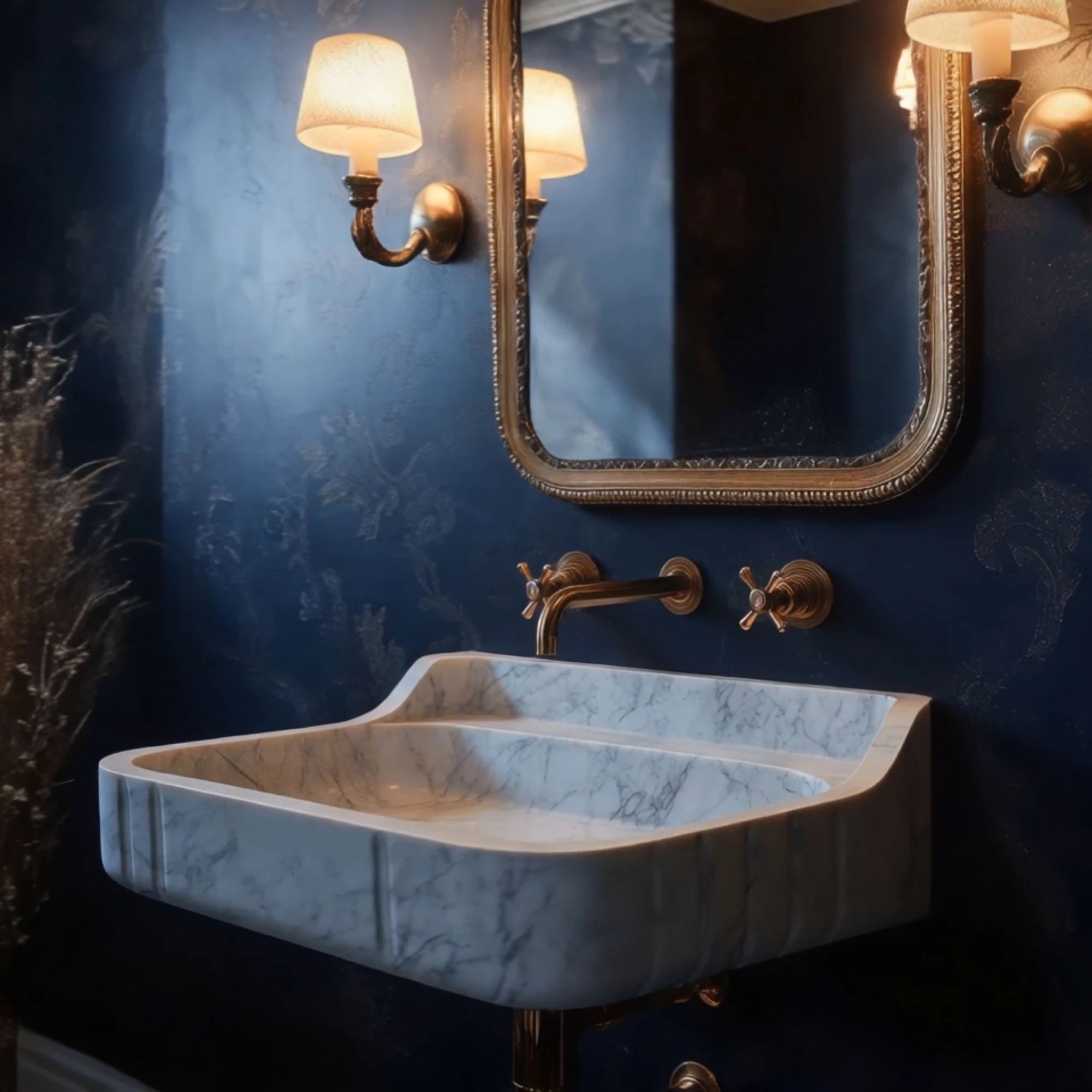 Stone Vessel and Wall-Mounted - ONS Marble